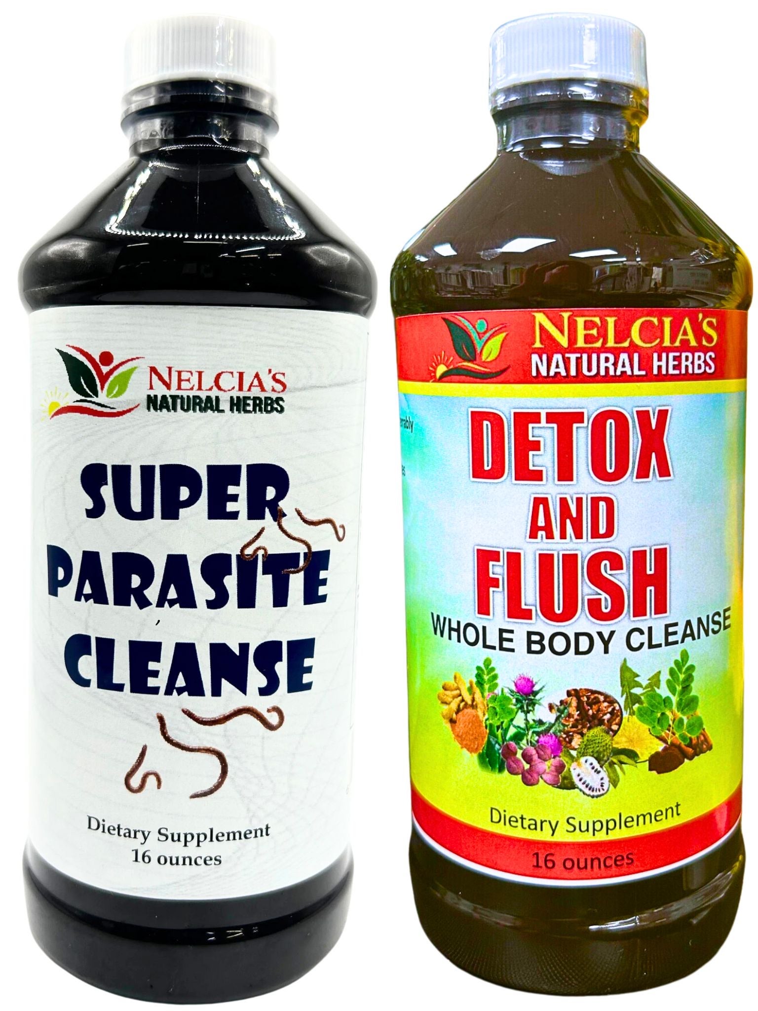Super Parasite Cleanse and Detox and Flush Combo | Nelcias Natural Herbs