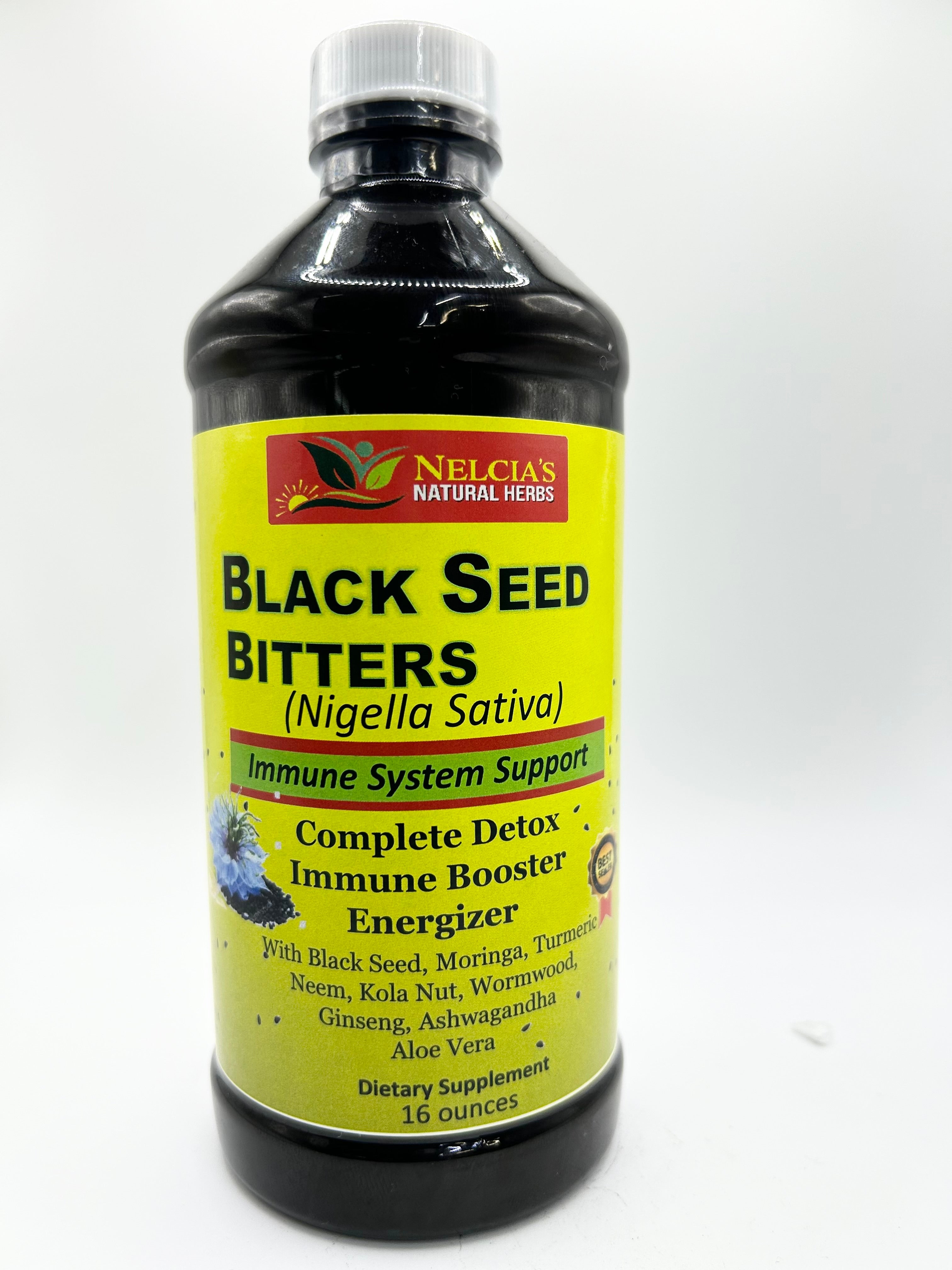 Black Seed Bitters | 16oz Nigella Sativa Complete detox, Immune System ...