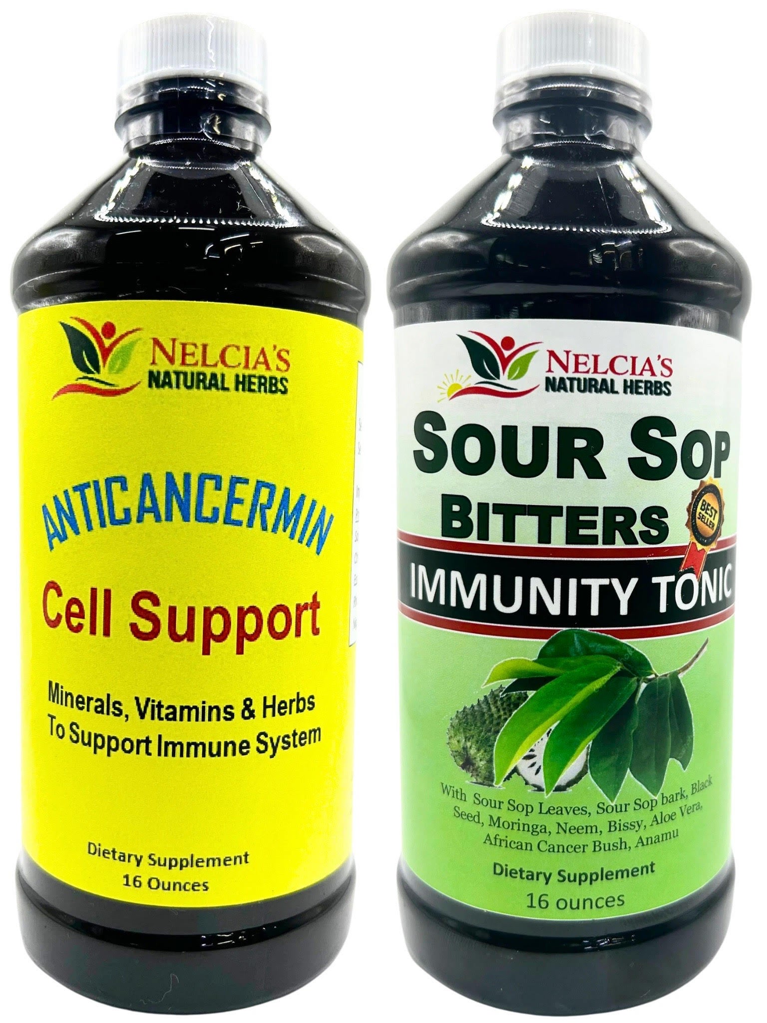 Anticancermin Cell Support and Sour Sop Bitters Combo | Nelcias Natural ...
