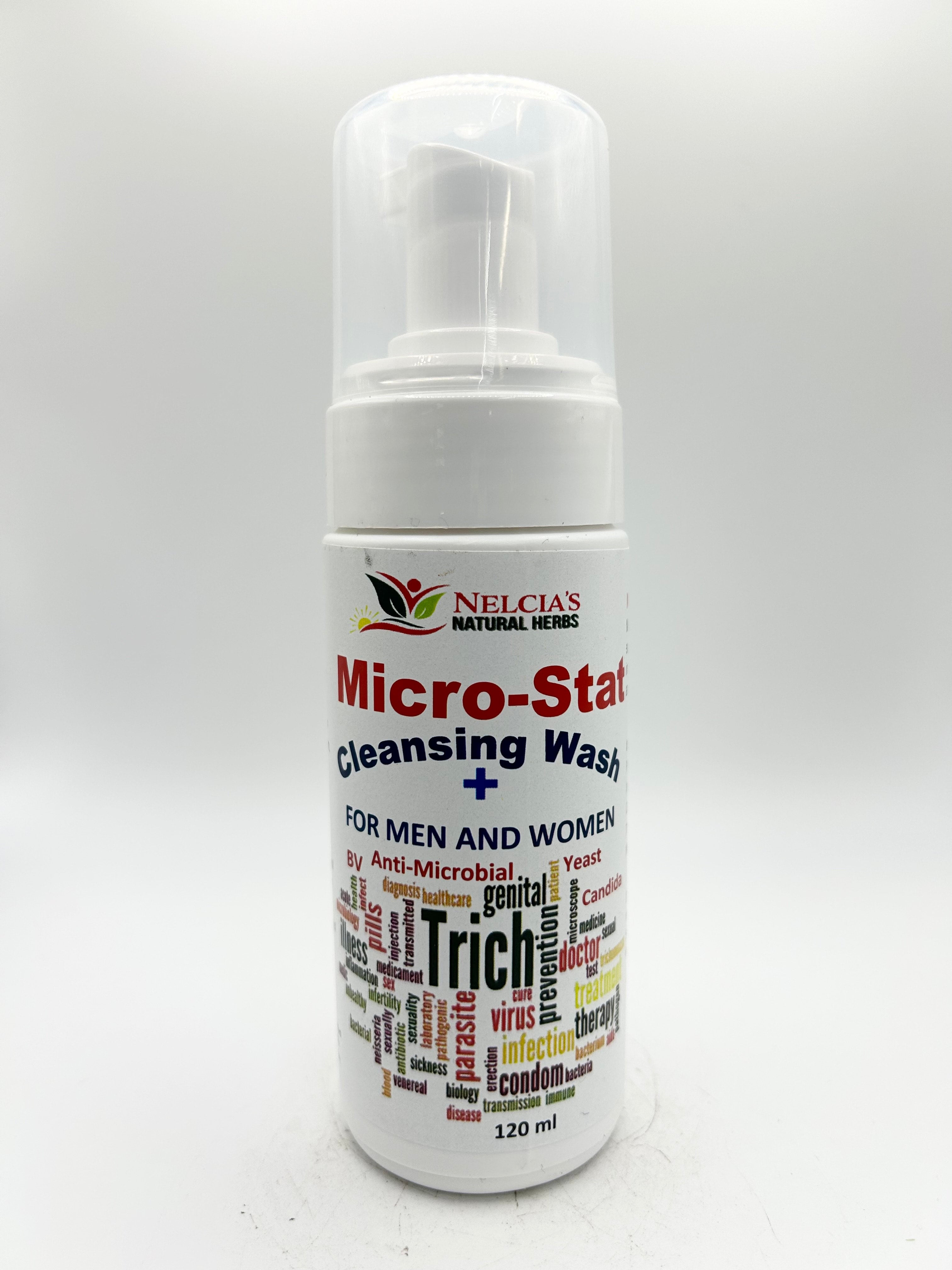 Micro-Stat Cleansing Wash | Nelcias Natural Herbs