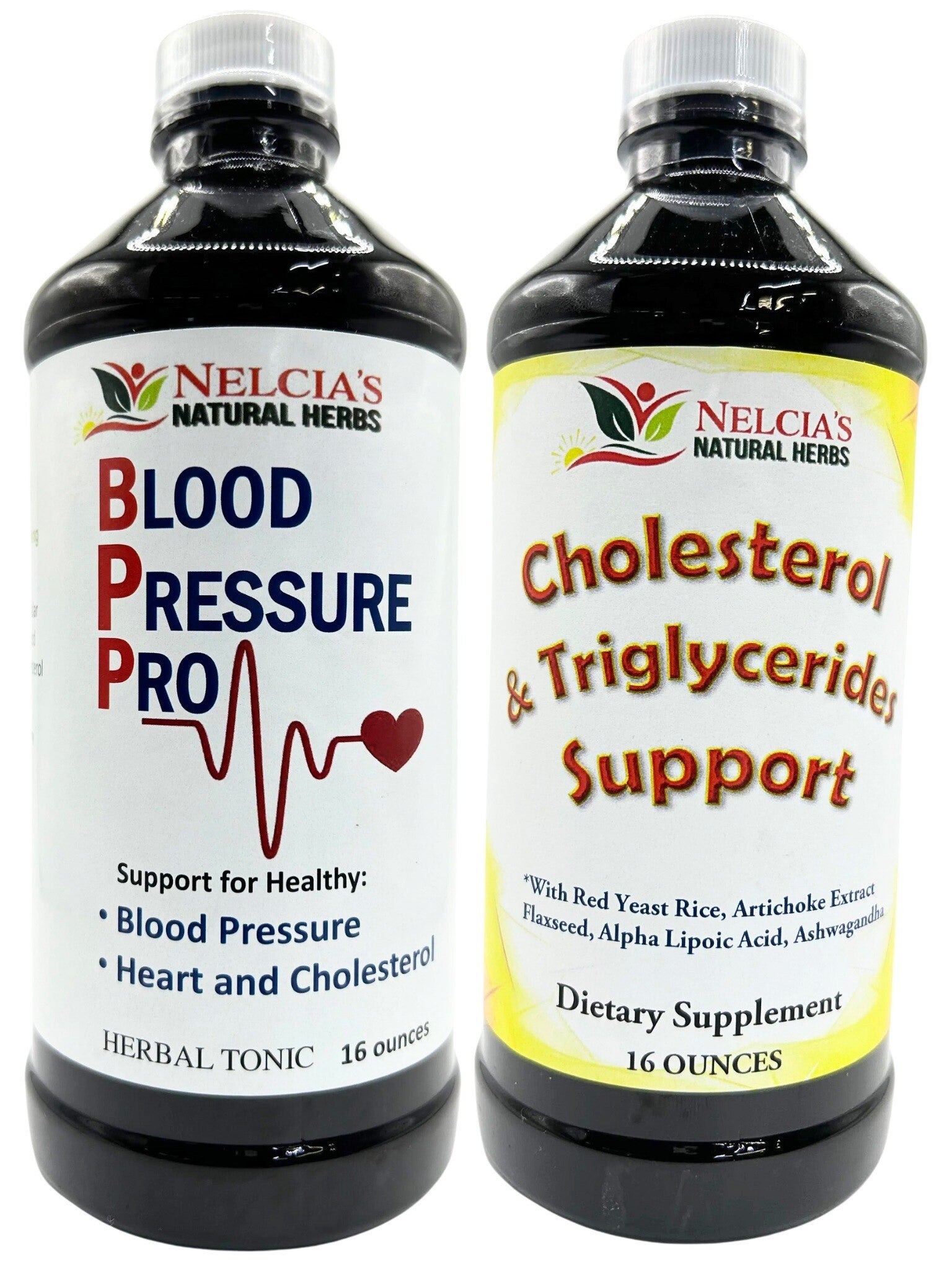 Blood Pressure Pro and Cholesterol and Triglycerides Support Combo ...